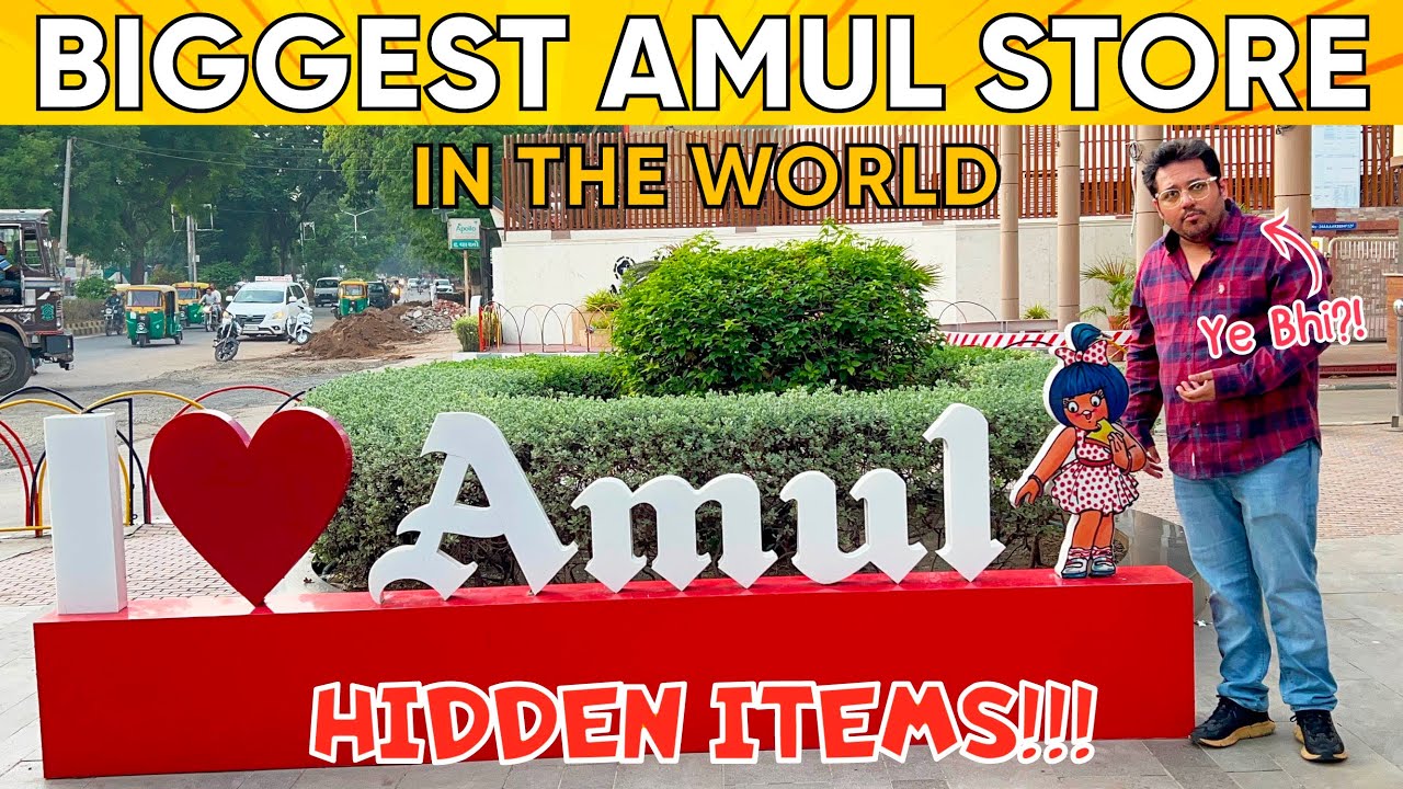 BIGGEST AMUL STORE IN INDIA | Hidden items - YouTube