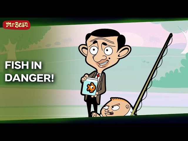 Mr Bean’s Goldfish Rescue Mission! | Mr Bean - Cartoons for Kids ...