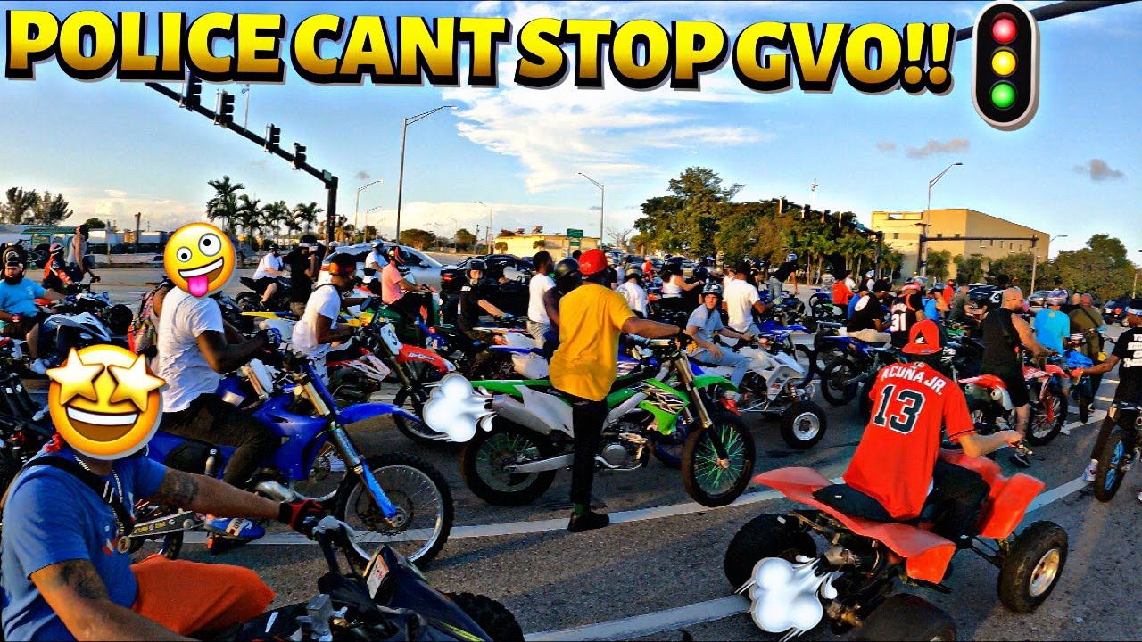 POLICE COULDN’T STOP US!! ( GVO RIDE OUT ) | Leek GT - YouTube
