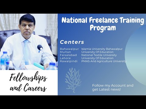 National Freelance Training Program NFTP - Guideline and application procedure - YouTube