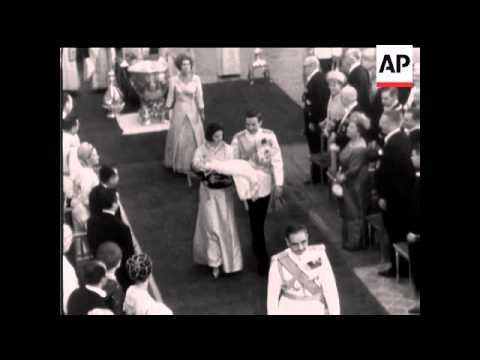 CROWN PRINCESS ALEXIA BAPTISM  - NO SOUND