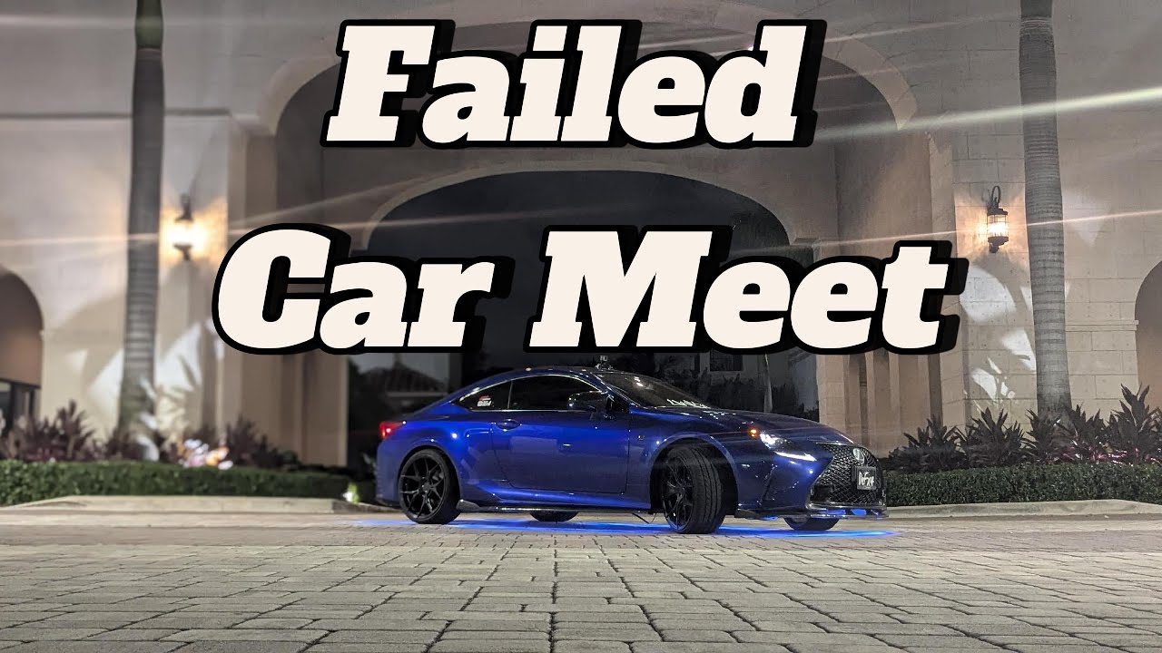 Epic Car Meet Fail Turns into Stunning Night Shots! - YouTube
