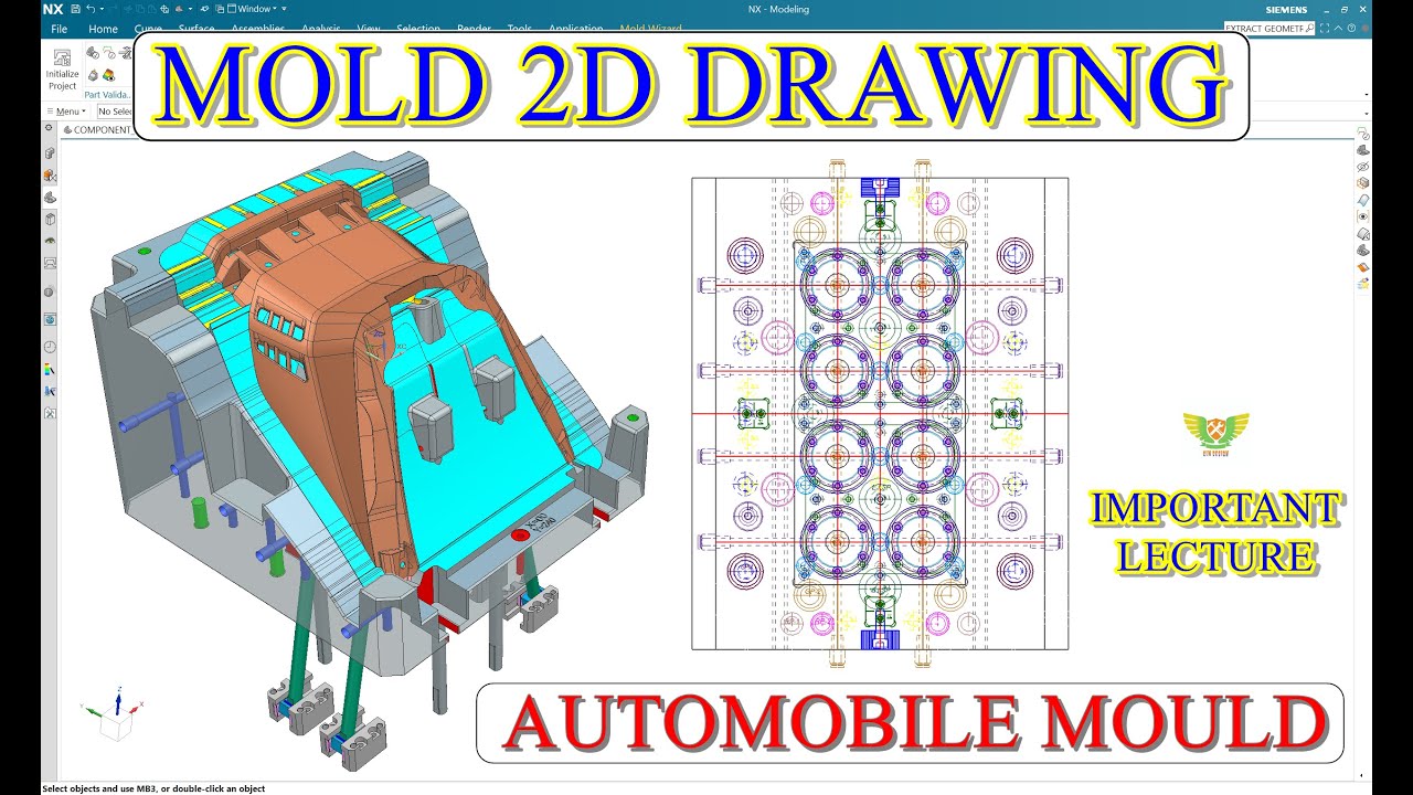 INTRODUCTION TO MOLD DESIGN DRAFTING WITH GD&T | Plastic mould design ...
