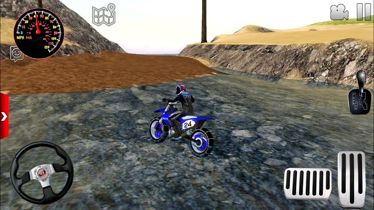 Off-road motobike driving off-road outlaws gameplay simulator 4x4 bike ...