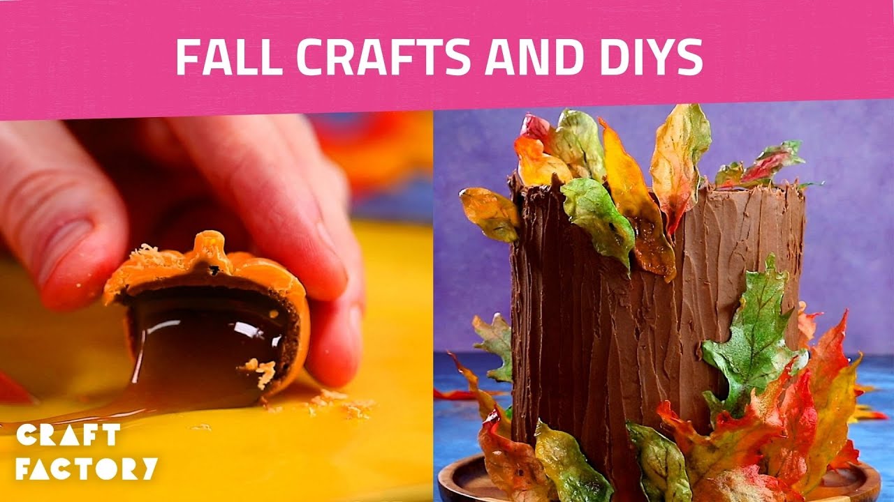 20 Incredible Fall DIYs And Crafts - YouTube