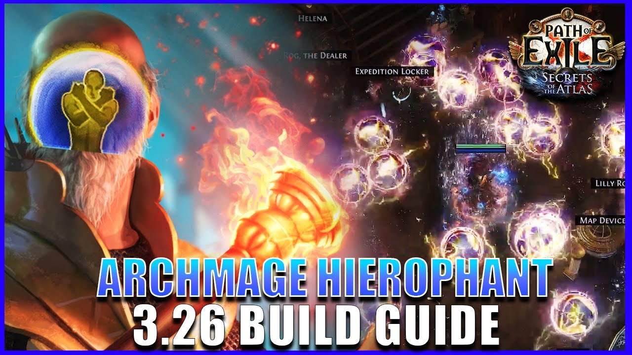 [PoE 3.26] Archmage Ball Lightning Hierophant | Still Very Strong ...