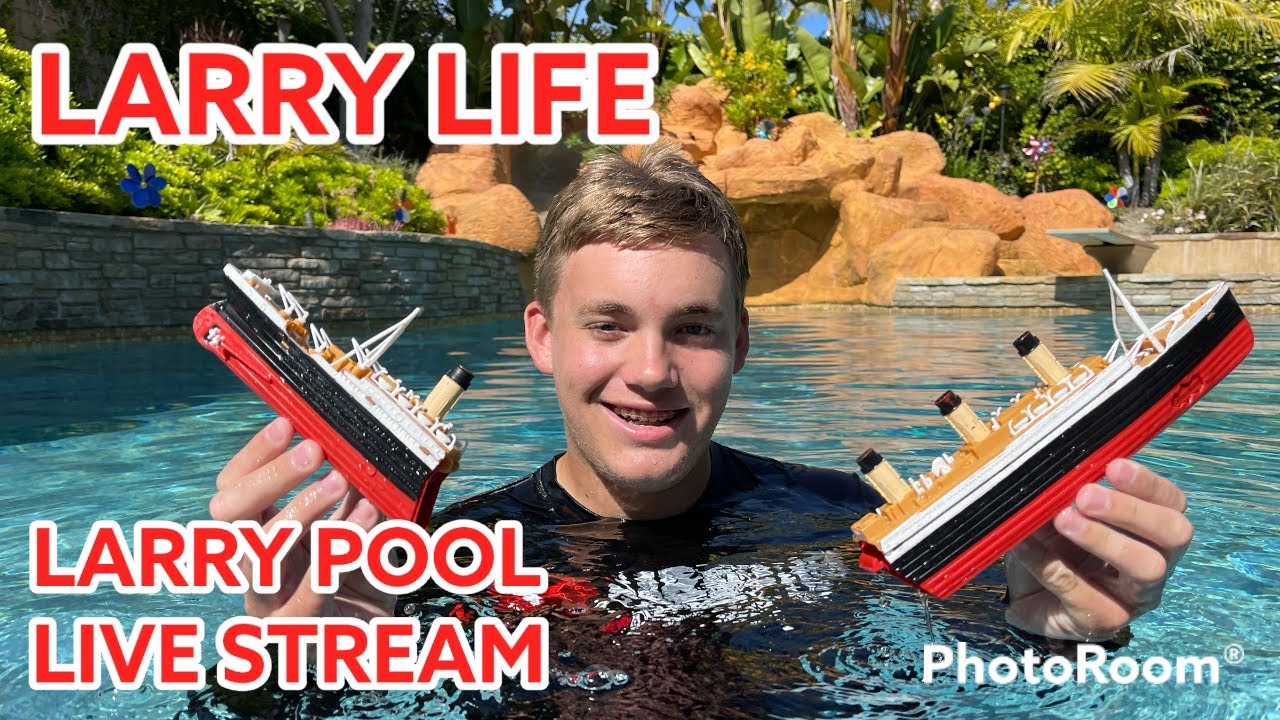 Larry Life Summer of Fun LIVE STREAM! 🧊🚢🏖 - YouTube