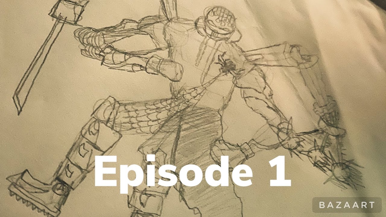 Freeform drawing episode 1 - YouTube