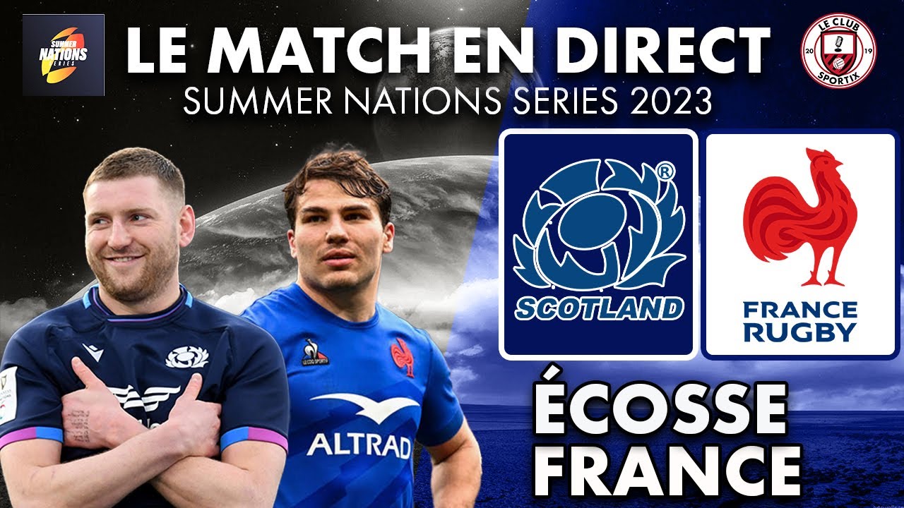 ÉCOSSE - FRANCE : Le match en direct ( Rugby ) - YouTube