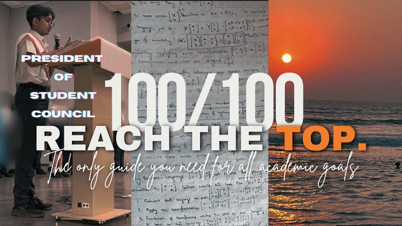 You CAN reach the TOP of your Class. Here's how. - YouTube