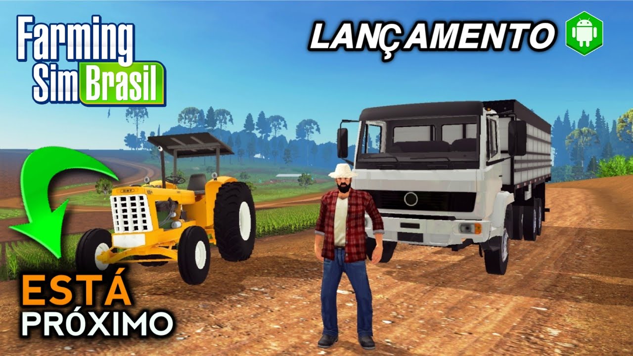 LANÇAMENTO do Farming Sim Brasil - ESTÁ PRÓXIMO Para Android - YouTube