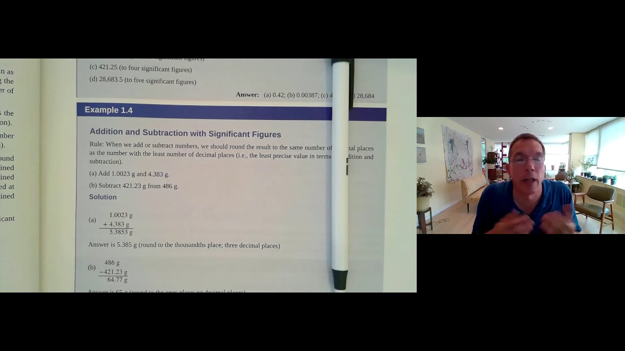 Significant figures and why textbooks are awesome -- part II SIG FIGS ...