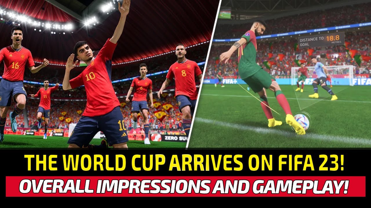 [TTB] THE WORLD CUP ON FIFA 23 IS HERE! - OVERALL GAMEPLAY IMPRESSIONS ...