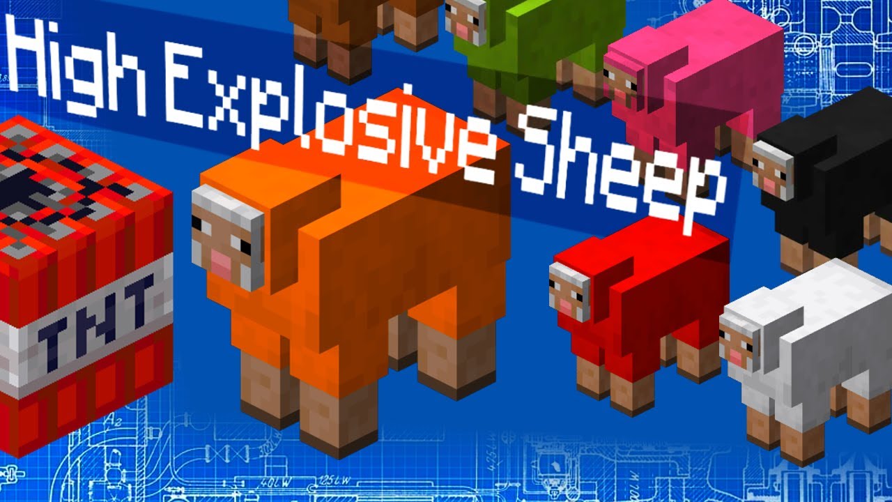 Minecraft Orange Sheep Minecraft Sheep Plush | EBay