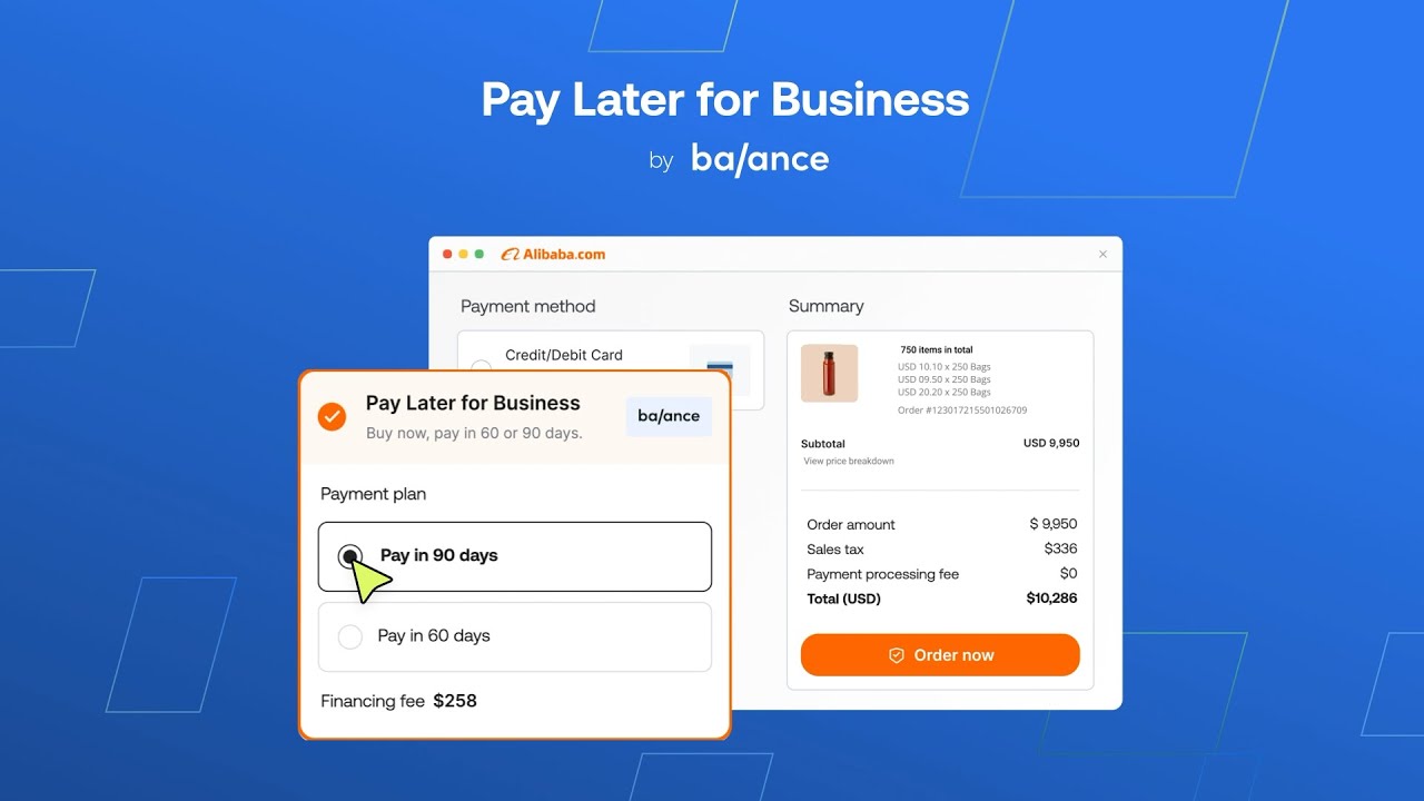 Alibaba.com's Pay Later for Business - YouTube