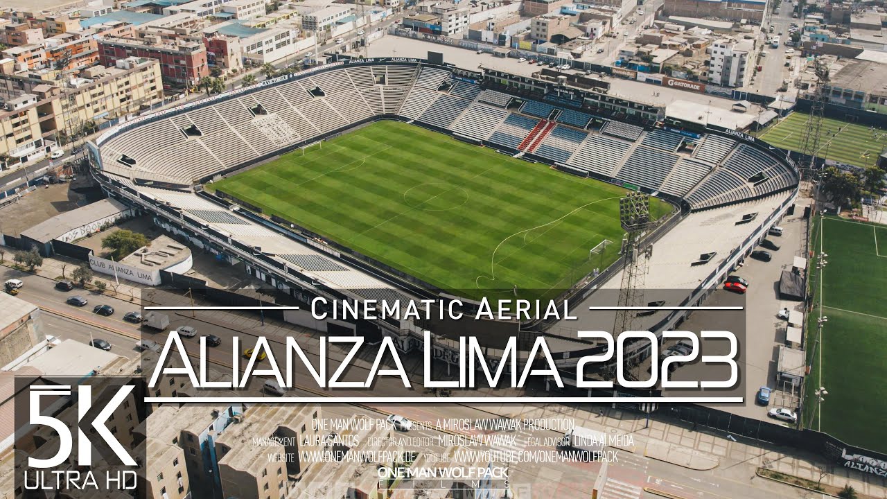 【5K】🇵🇪 Club Alianza Lima 🔥 Estadio Alejandro Villanueva from Above 🔥 ...