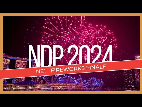 🇸🇬 NDP 2024 NE1 - Fireworks Finale - YouTube