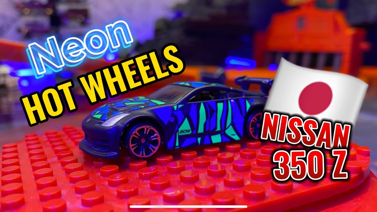 Hot wheels neon speeders Nissan 350Z - YouTube