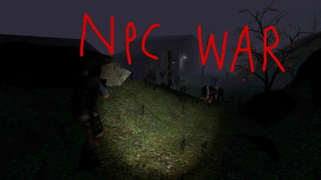 Counter Strike Source vs Zombie (GMOD NPC BATTLE) - YouTube