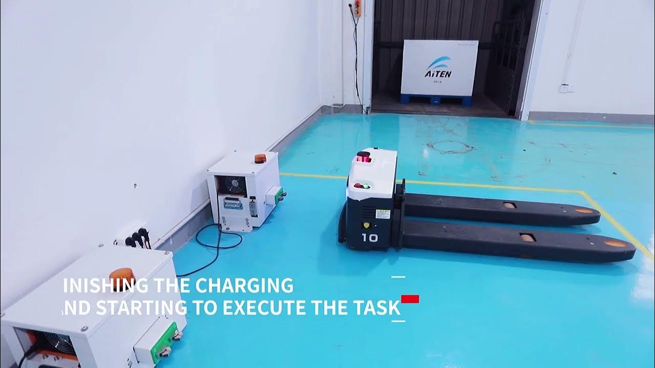 AiTEN MP10S Handling Robot so Smart like a dolphin for Smart Handling - YouTube