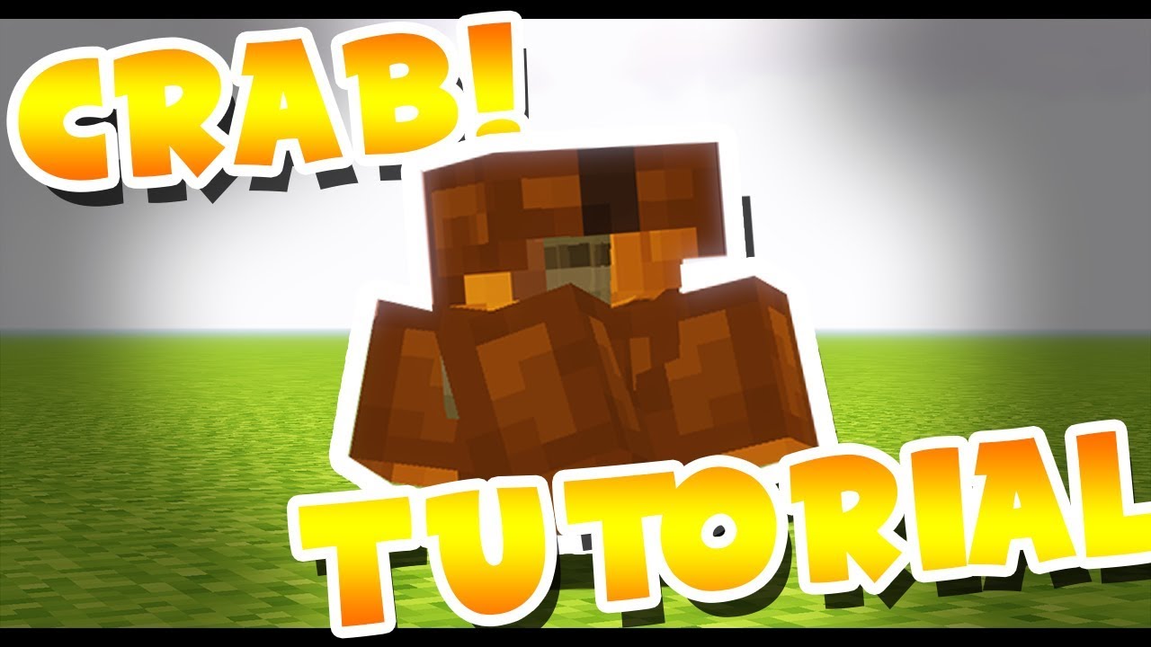 Minecraft | How to make a CRAB! (No commands/mods) - YouTube