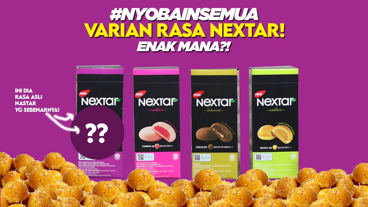 #NYOBAINSEMUA Varian Rasa Nabati Nextar! enaka mana ya? - YouTube