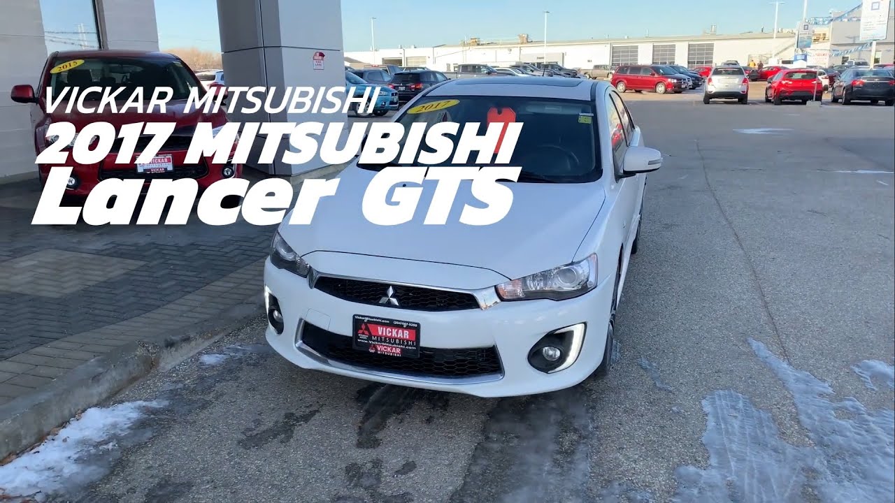 2017 Mitsubishi Lancer GTS @ Vickar Mitsubishi - YouTube