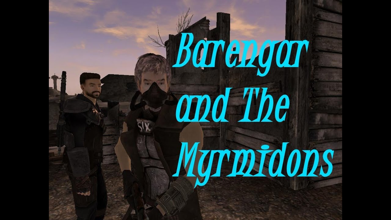 Fallout New Vegas Mods - Barengar and The Myrmidons/Riot Courier Armor ...