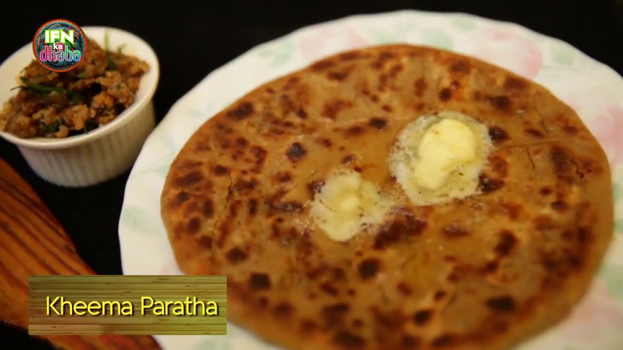 How To Make Keema Paratha Recipe By Seema - खिमा पराठा - Chicken Kheema ...