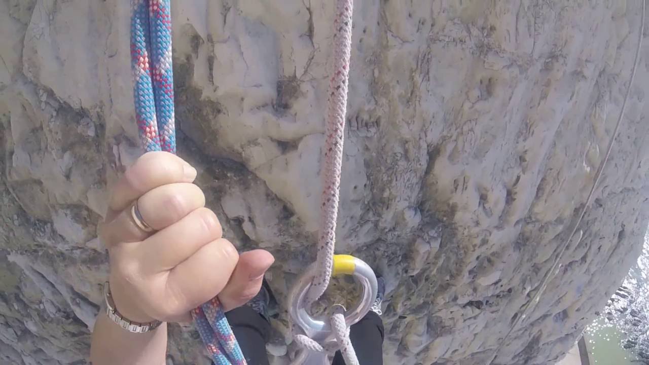 A Commissioner's eye view of an abseil - YouTube