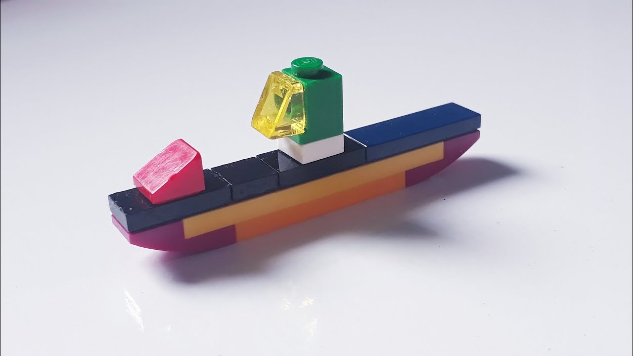 LEGO Mini boat - YouTube