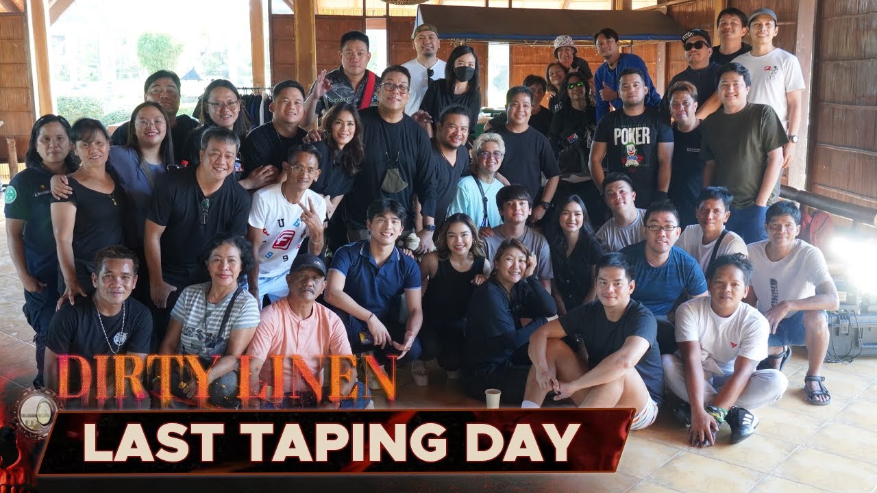 DIRTY LINEN LAST TAPING DAY | Dirty Linen All Access Episode 7 - YouTube