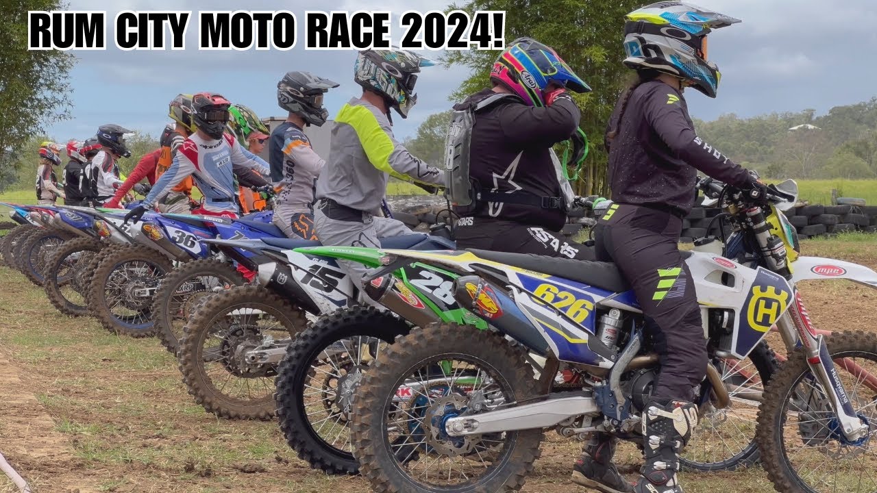 Rum City Motocross Race 2024! (Off Track Filming) - YouTube