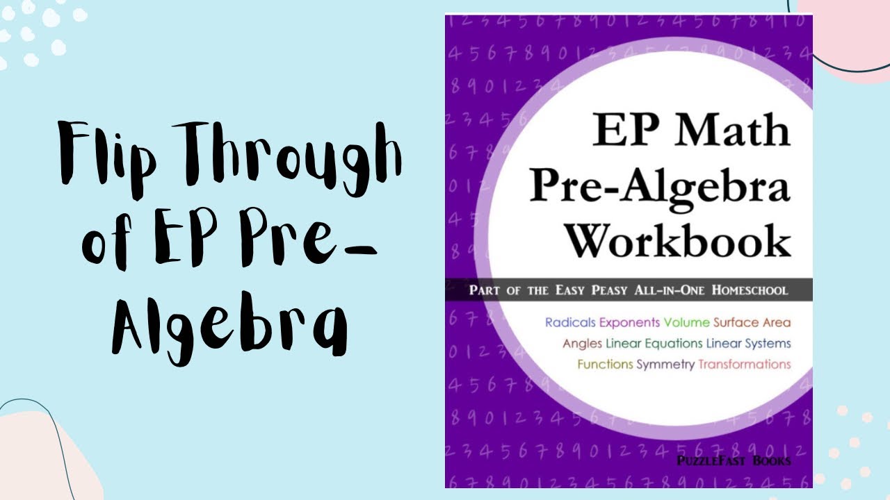 Flip through of Easy Peasy All in one Homeschool Pre-Algebra - YouTube