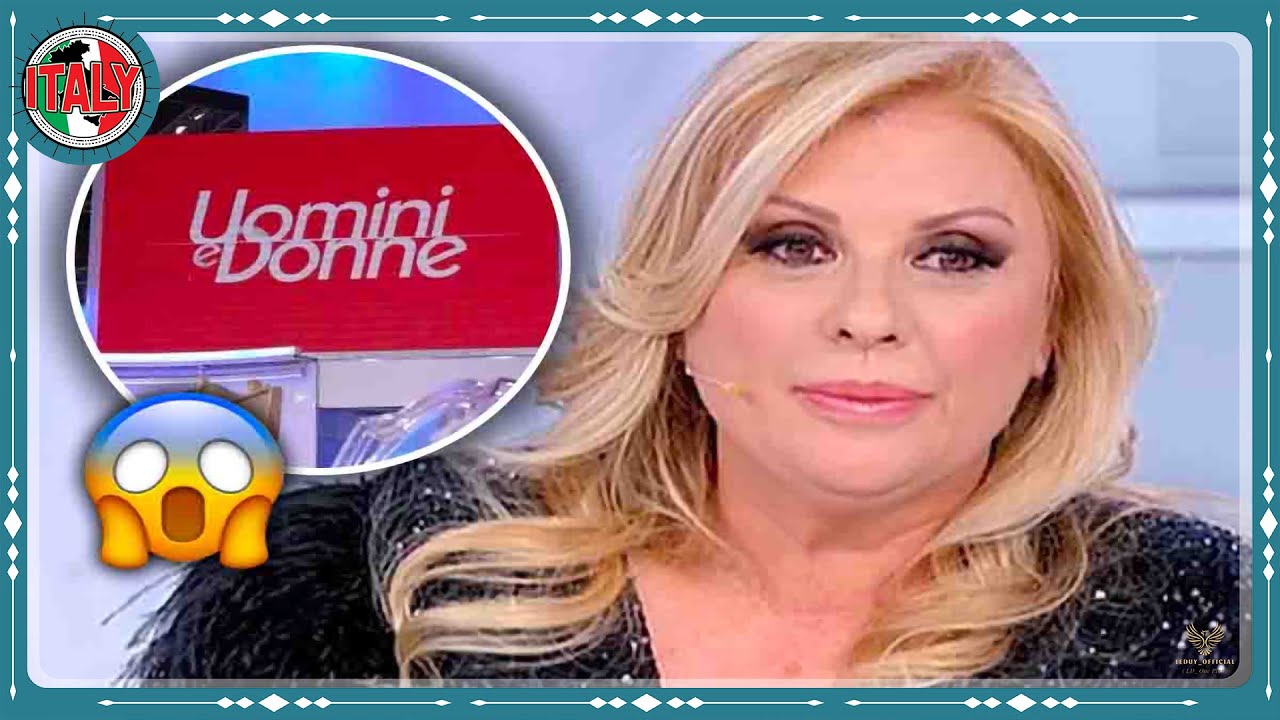 Uomini e Donne colpo di scena cambio ruolo Tina Cipollari Maria accetta ...