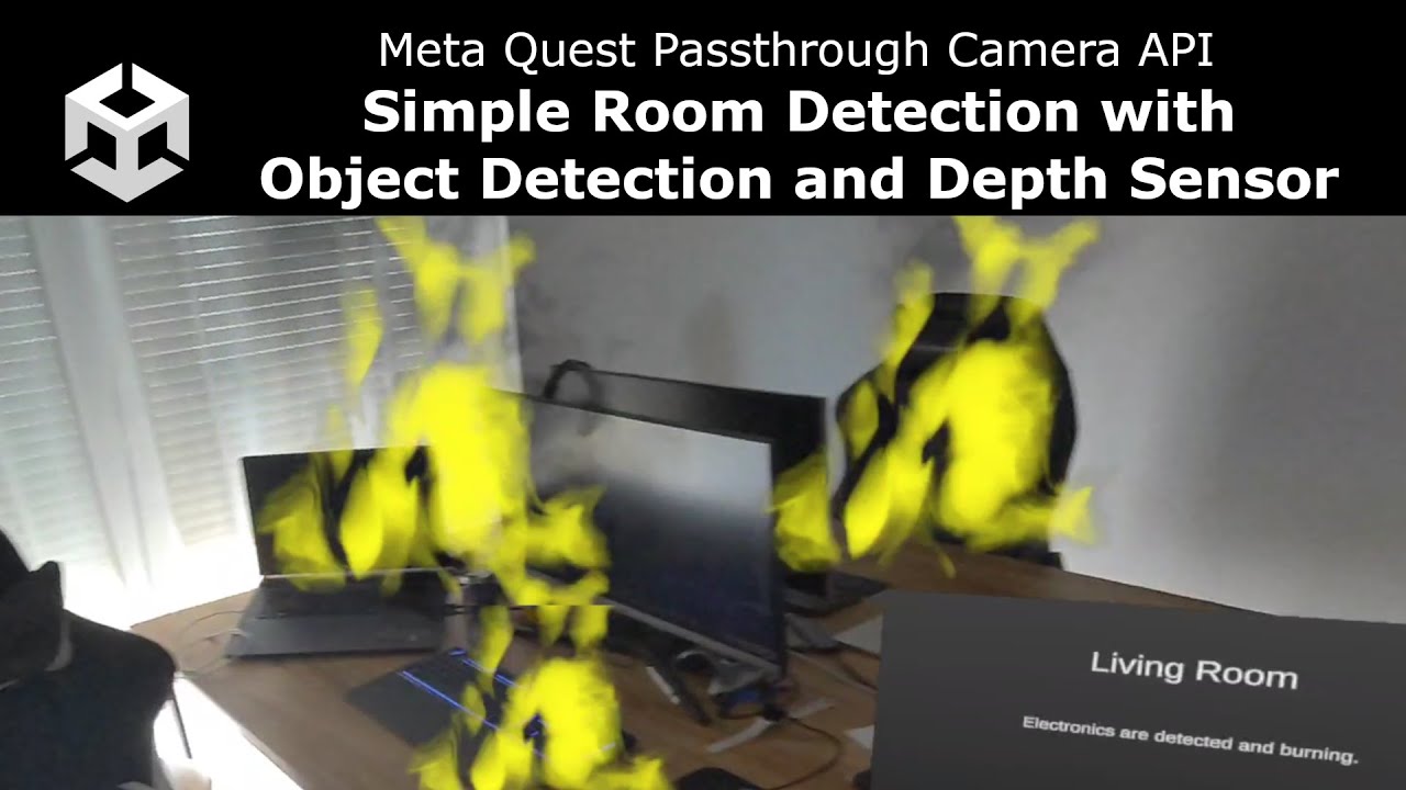 Meta Quest Passthrough Camera API - Room detection with Quest 3 Depth Sensor and Object ...