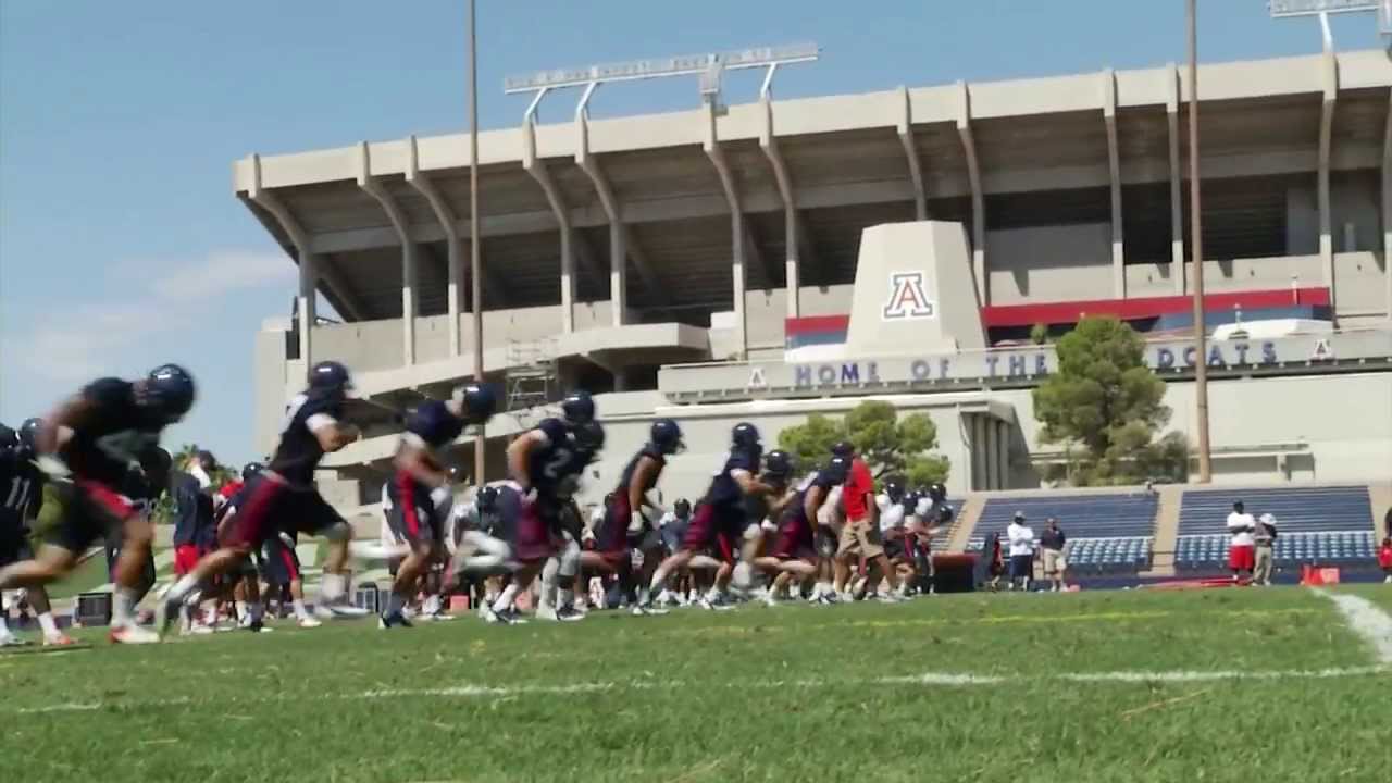 2013 Arizona Football: Fall Camp Report- Day 12 - YouTube