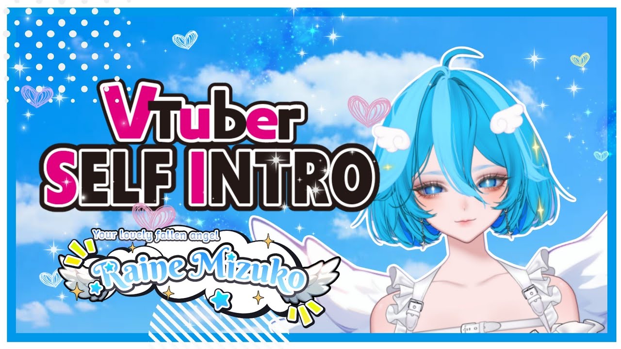 【Eng- Self-introduction】Vtuber Q&A self introduction 【Raine Mizuko ...
