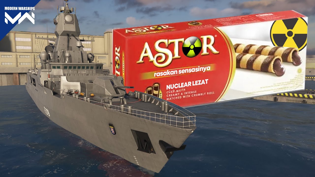 FGS F124 Full Nuklir Mark-45 ASTOR Kapal Paling Banyak DiIncar Player ...