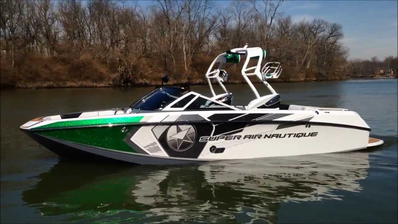 2014 Super Air Nautique G23 - Green Metallic/ Silver Cloud/ Graphite ...