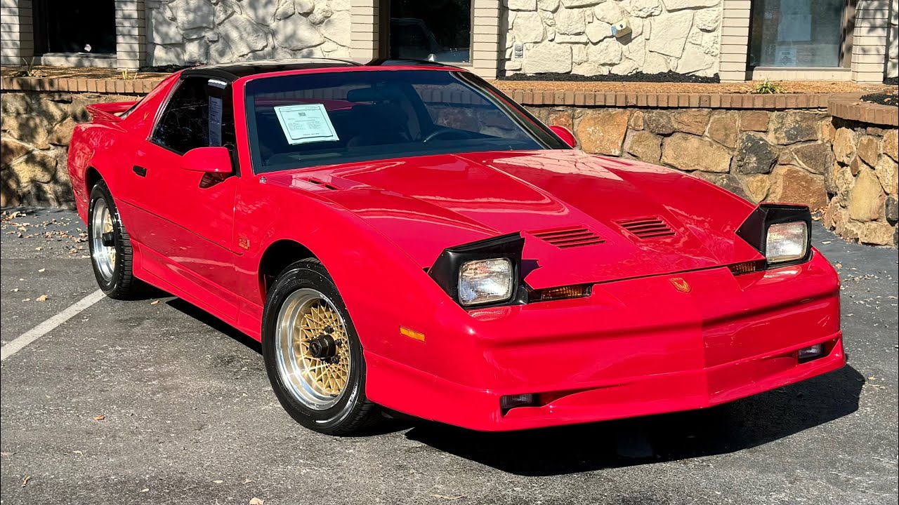 1989 Pontiac Firebird Trans Am GTA | Classic Red V8 Muscle - 232322 ...
