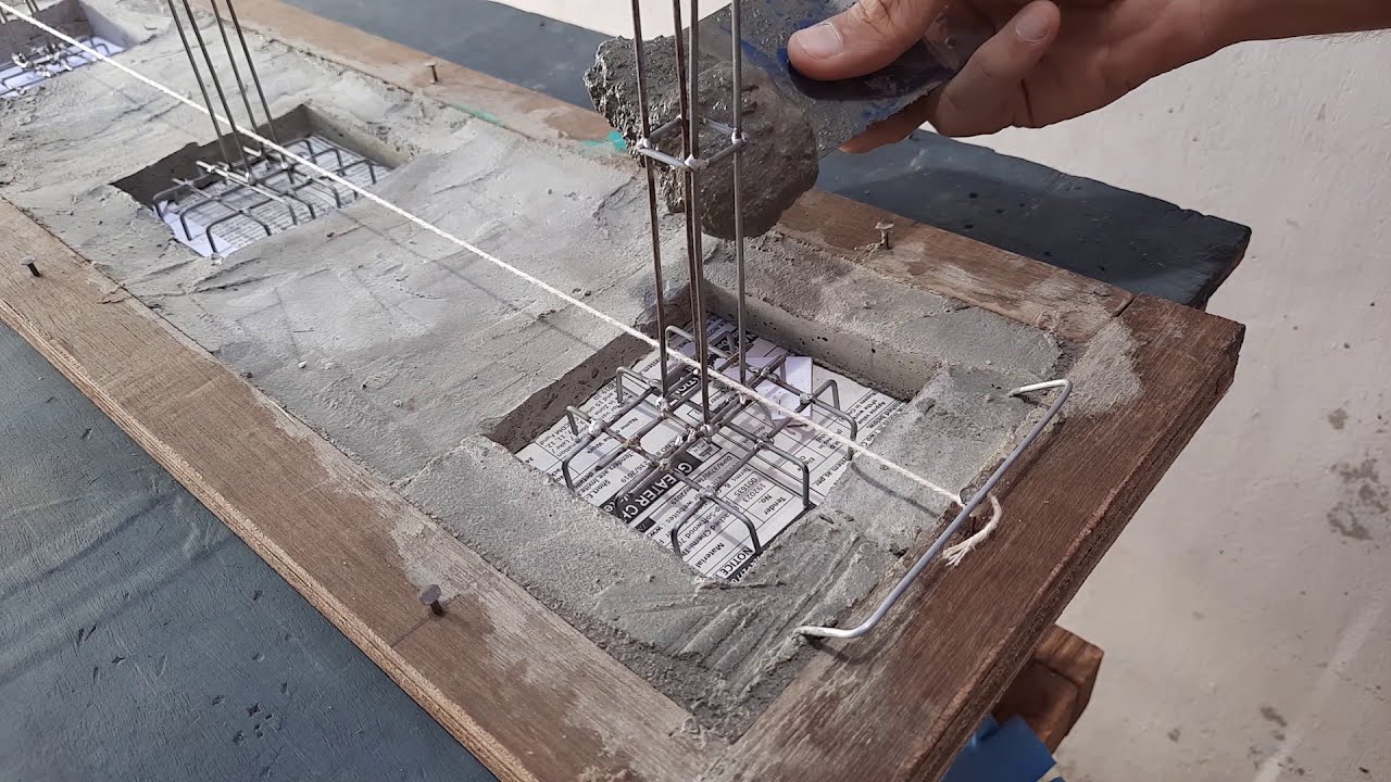 Mini Metro Bridge Concrete Model Part 1 || DIY Mini Construction - YouTube