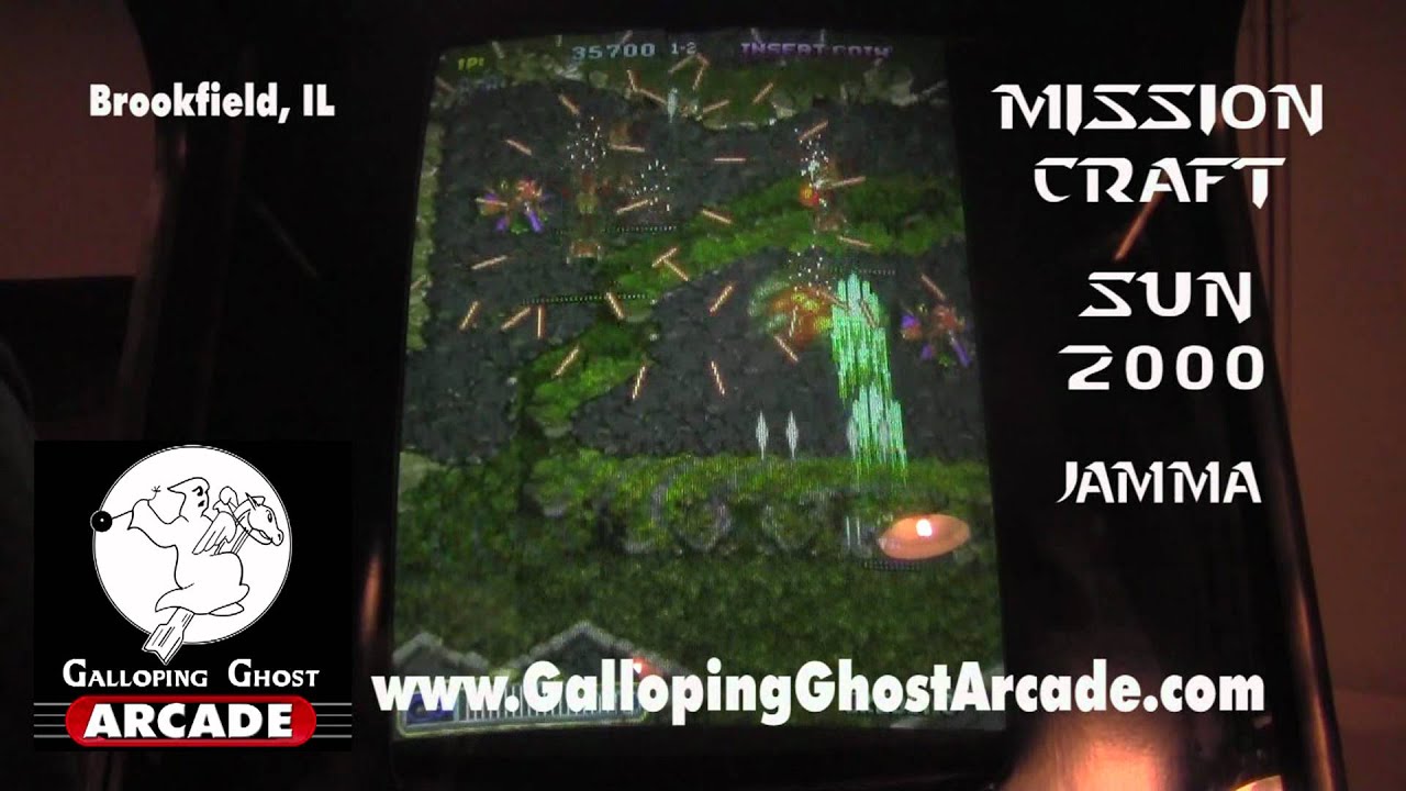 Mission Craft - Arcade - Star Craft - Galloping Ghost Arcade - Sun ...
