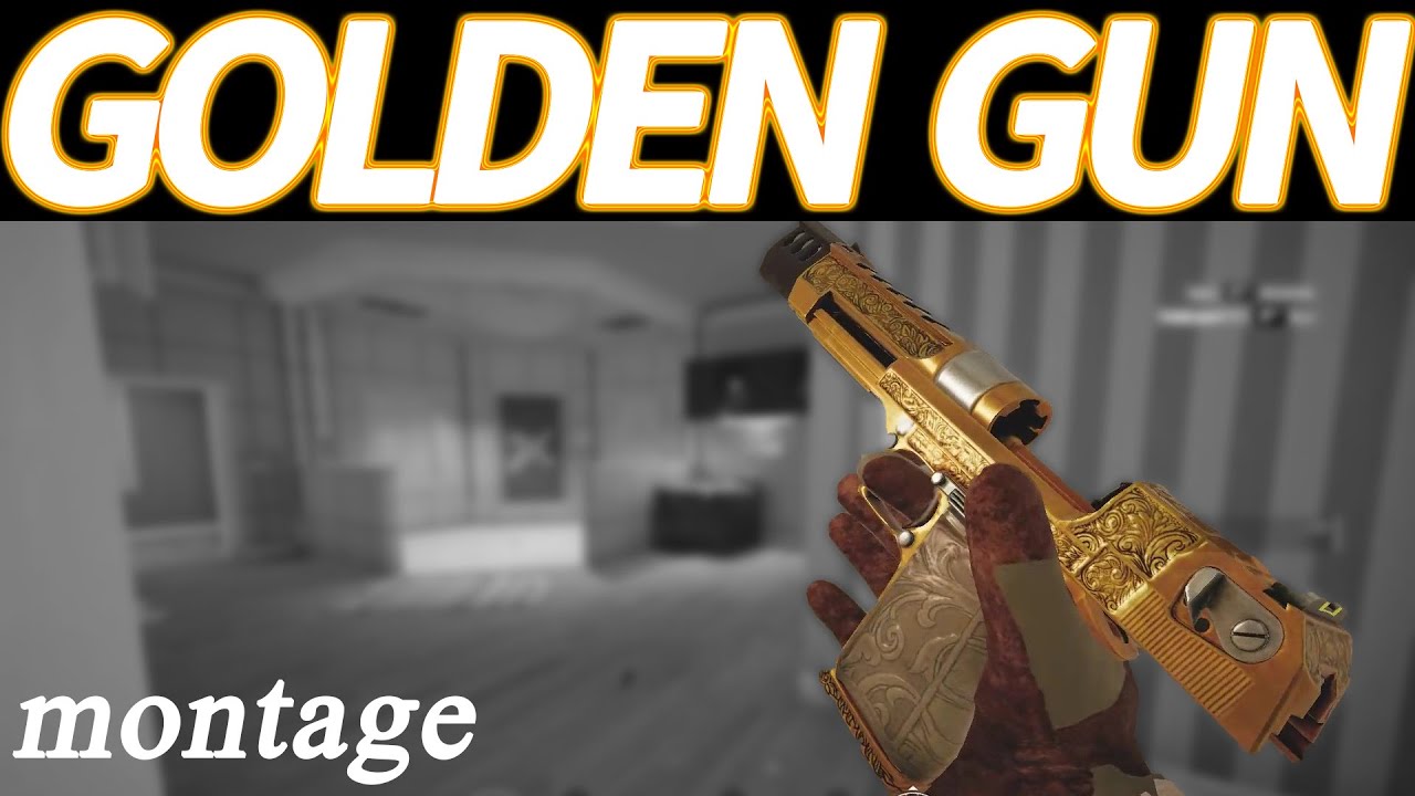 【R6S】GOLDEN GUN MONTAGE【シージ】 - YouTube