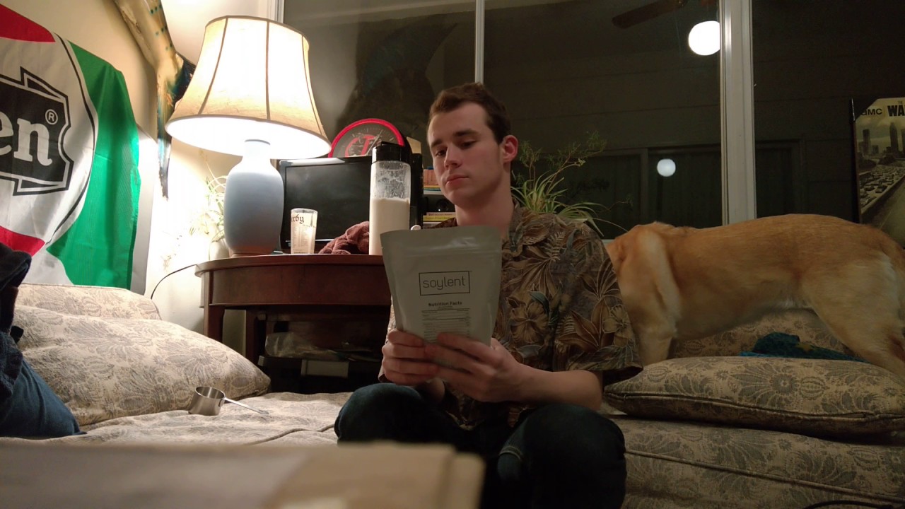 Meal Replacement:Soylent:Convenience Sake:Efficiency:Intermittent Snacking - YouTube