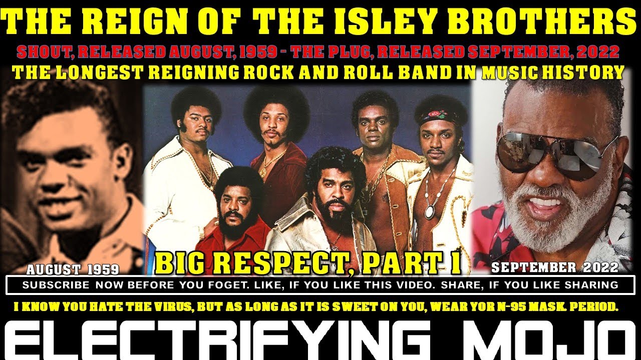 THE ISLEY BROTHERS, THE LONGEST REIGNING BAND N ROCK AND ROLL HISTORY ...