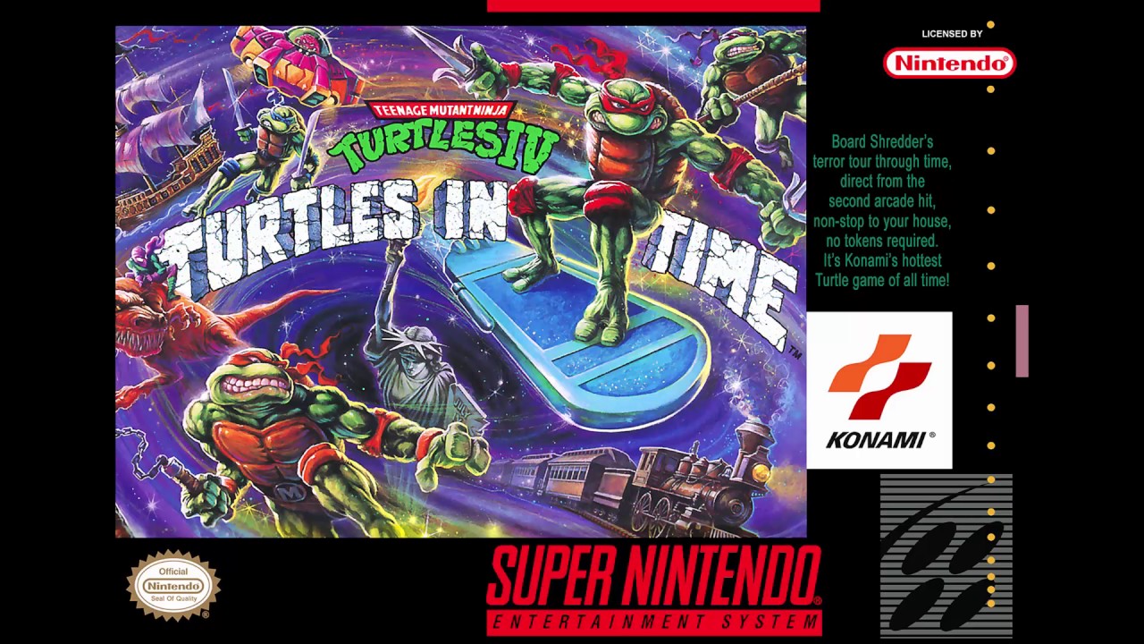 Teenage Mutant Ninja Turtles IV: Turtles in Time -StarBase Where No ...
