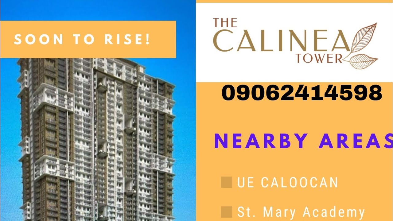 Soon To Rise! The Calinea Tower Pre Selling Condo in Caloocan City ...