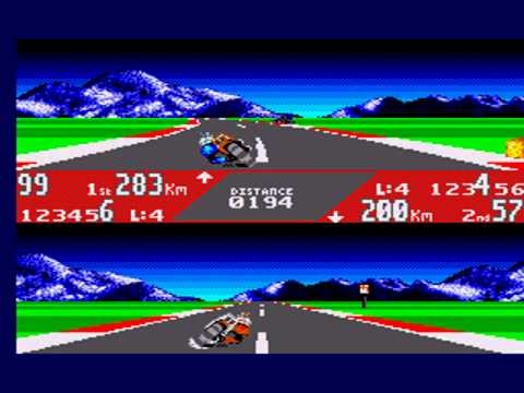 GP Rider (Sega Master System) Arcade Mode - YouTube