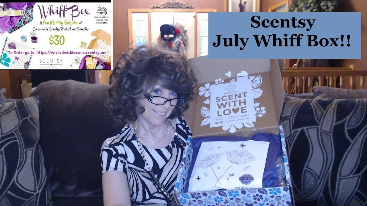 Scentsy July Whiff Box '19 - YouTube